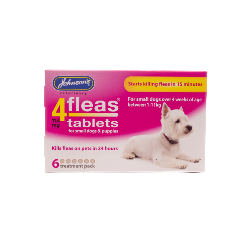 johnsons flea tablets for dogs | Starts killing fleas in just 15 minutes!